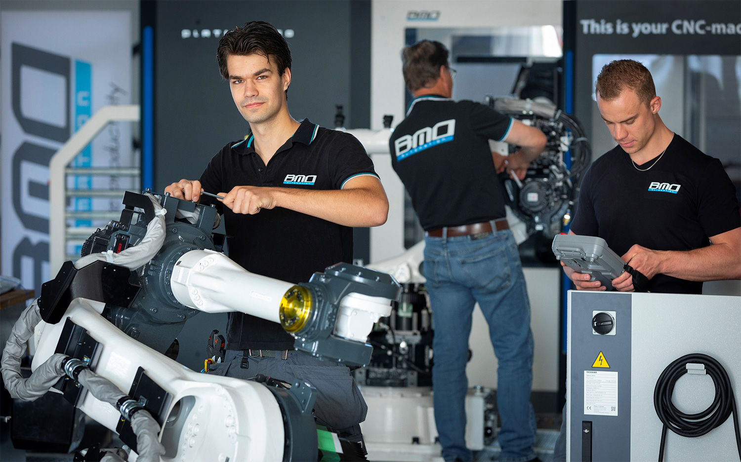 Hermle CNC-Maschine automatisieren - BMO Automation