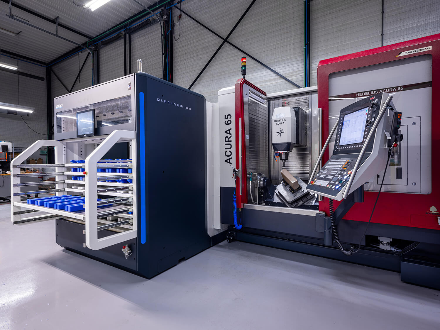 Platinum Sideloader - CNC automation for every brand CNC machine