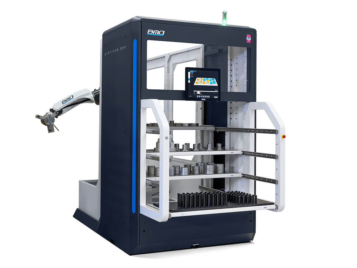 Platinum Frontloader - Automation through the front door of the CNC machine