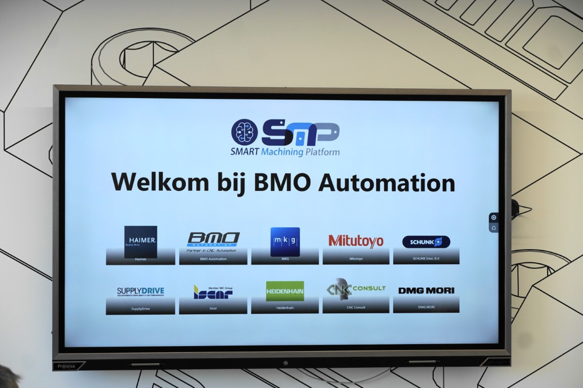 Kick-off SMART Machining Platform bij BMO | BMO Automation